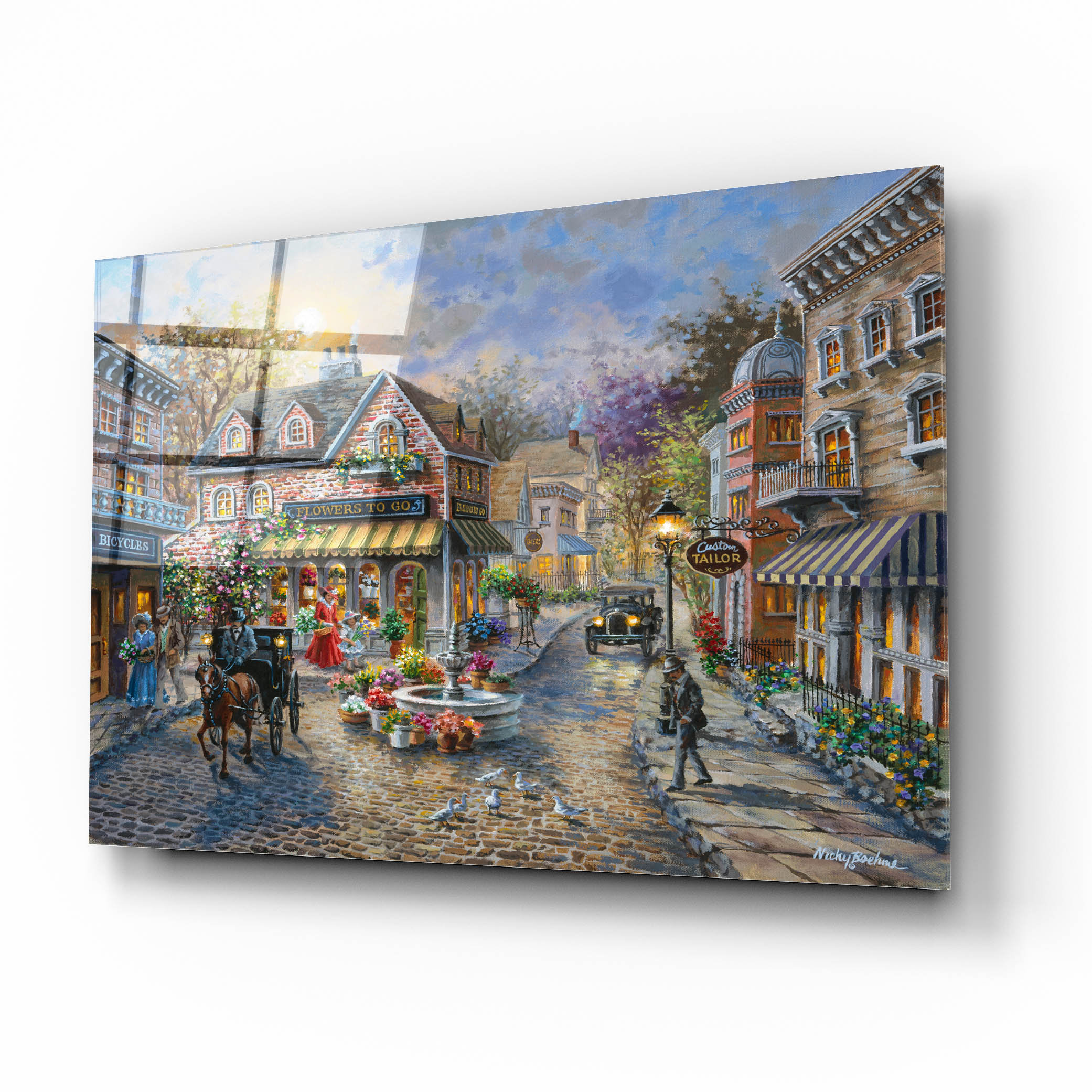 Epic Art 'Rememberance' by Nicky Boehme Acrylic Glass Wall Art, 16" x 12" | Wayfair